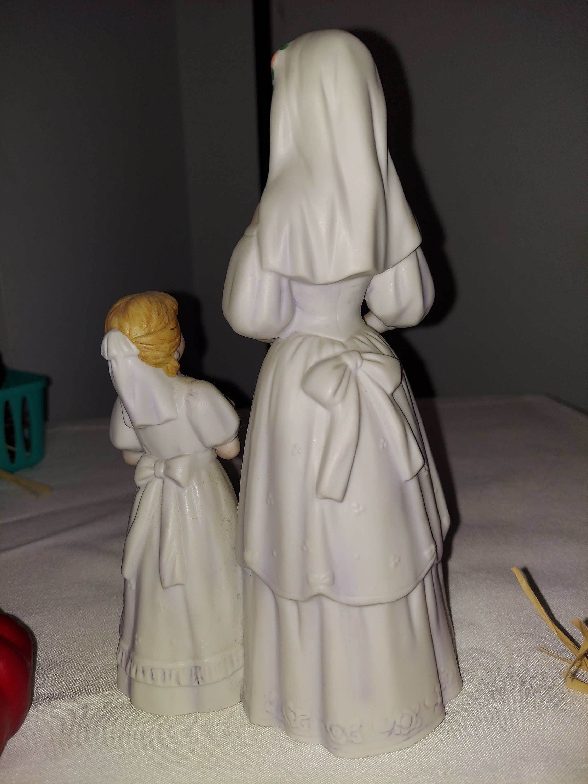 Homco Home Interiors Porcelain Figurine the Brides Day 8.5 Tall EUC ...