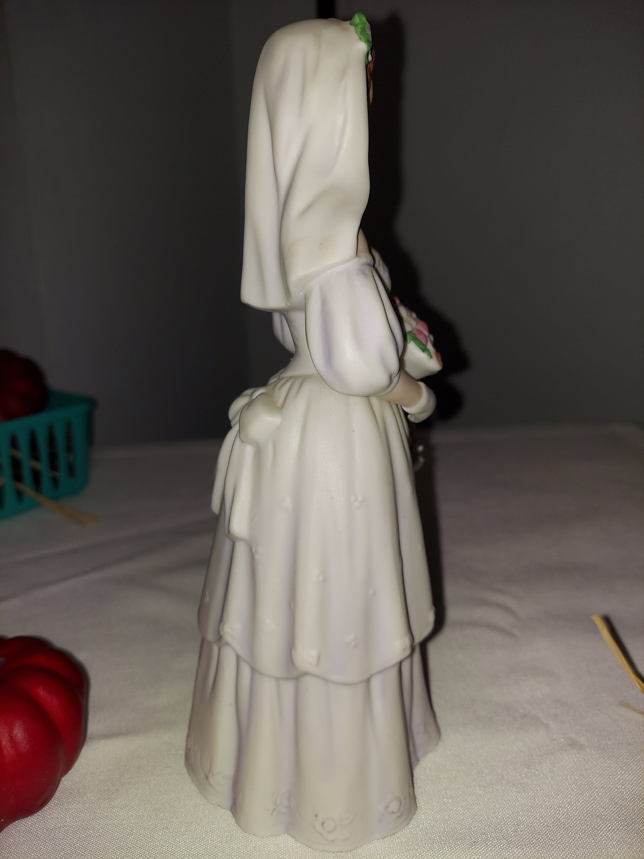 Homco Home Interiors Porcelain Figurine the Brides Day 8.5 Tall EUC ...