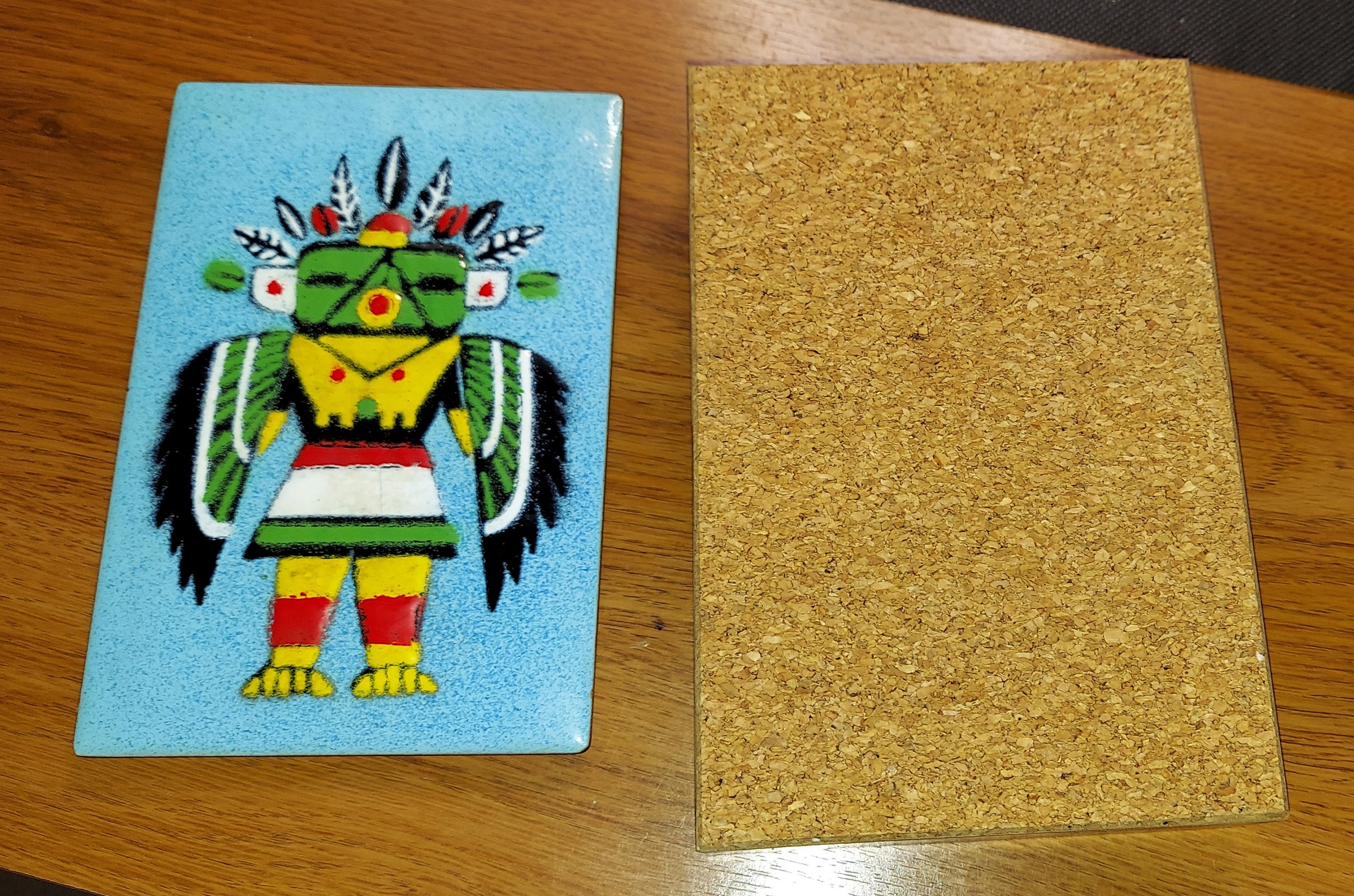 MCM Annemarie Davidson Kachina Totem Pole Doll Box Handcrafted Enamel ...
