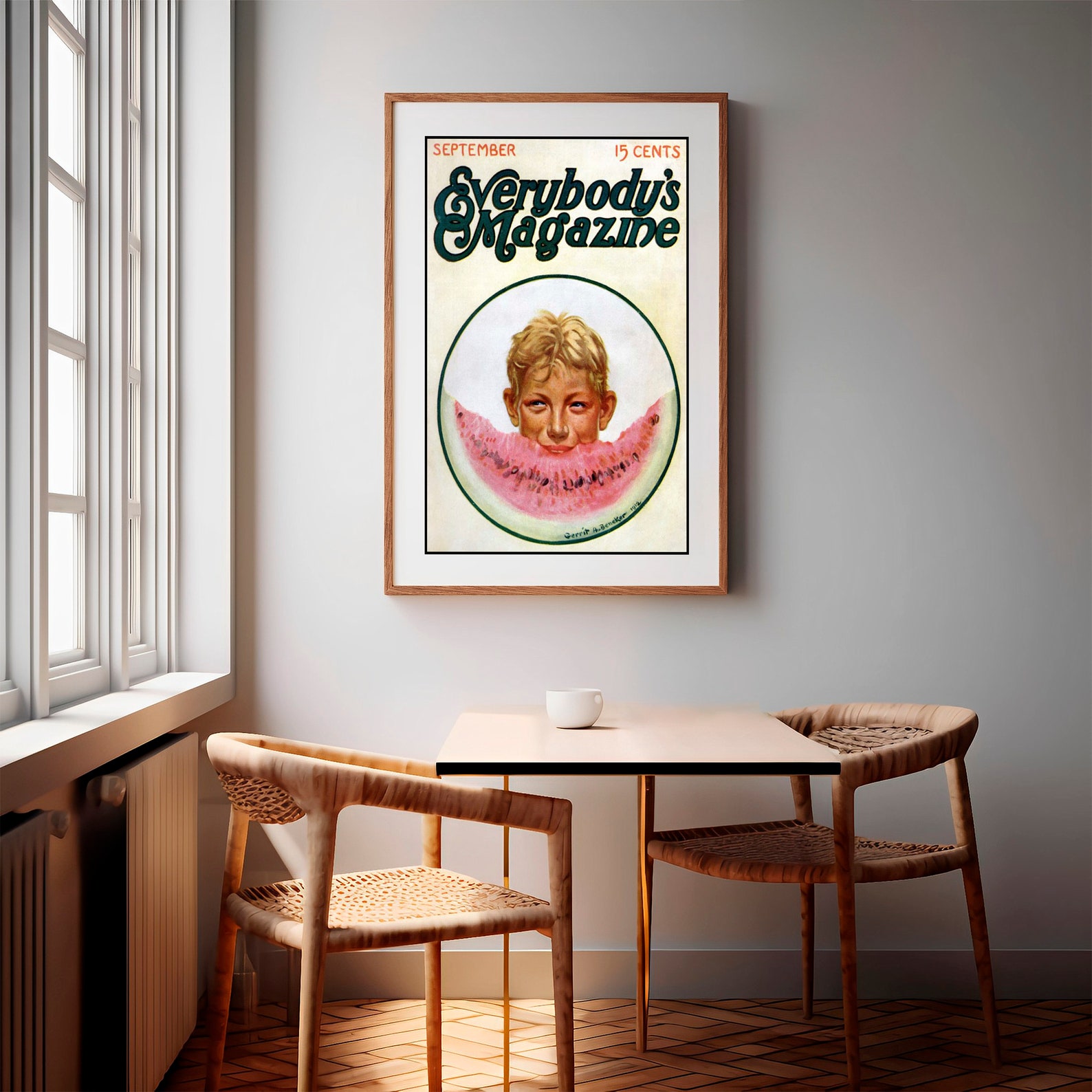 Vintage Ads Poster Vintage 1920s Print Advertisement Everybodys ...