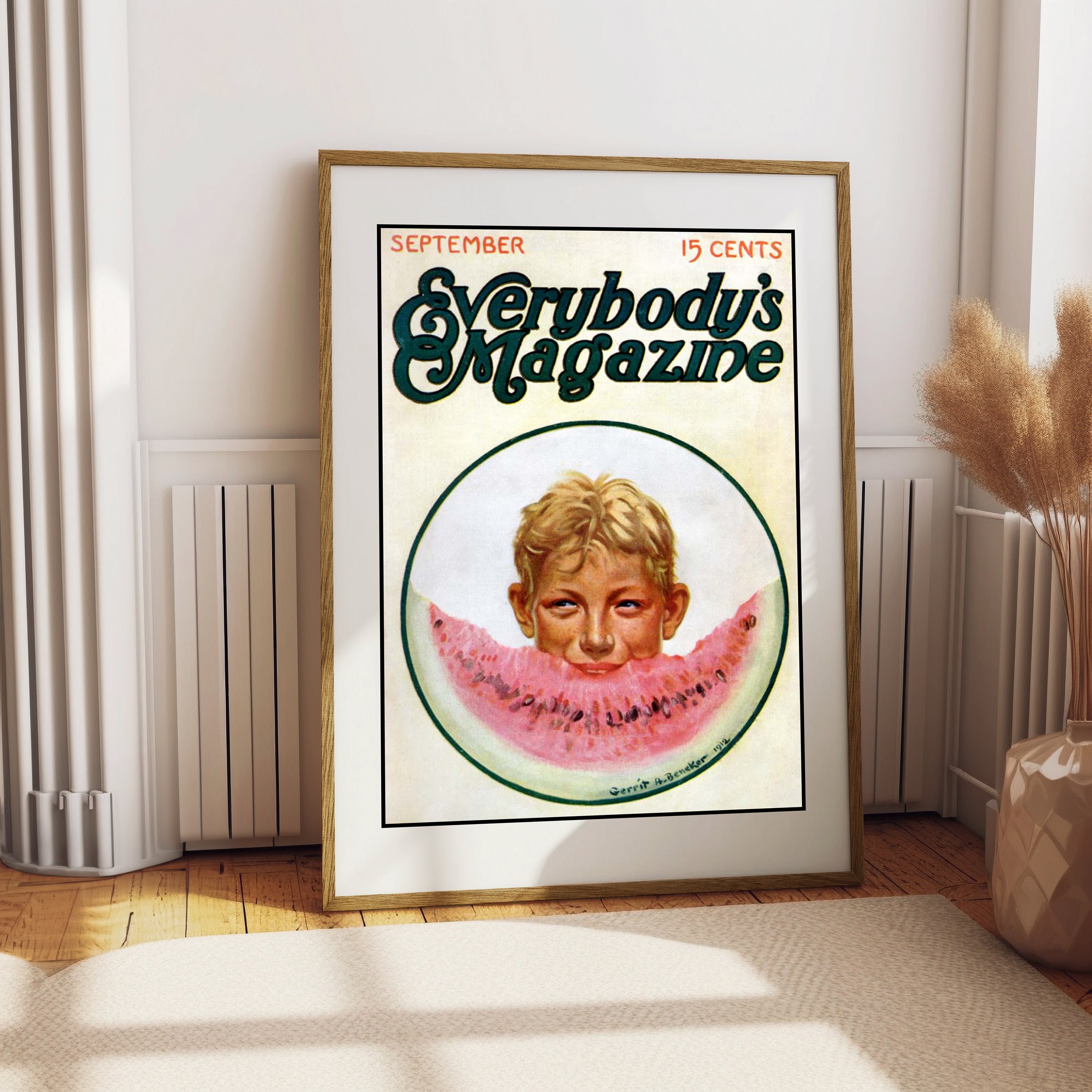 Vintage Ads Poster Vintage 1920s Print Advertisement Everybodys ...