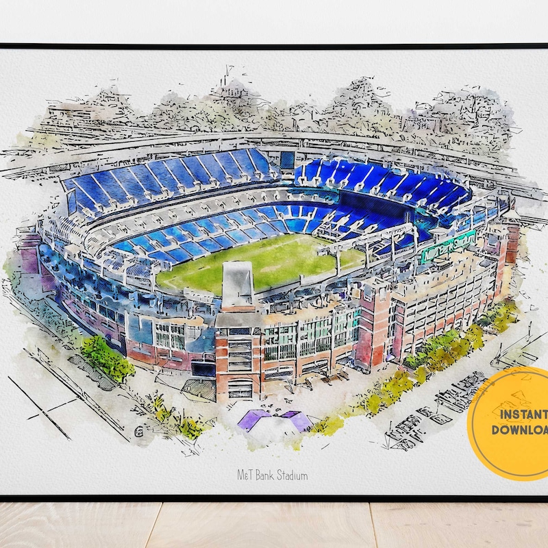 Mt Bank Stadium Wall Art - Etsy