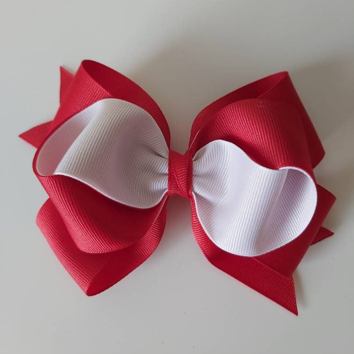 Back to School Hair Bows Two Tones Hair Bow School Hair - Etsy