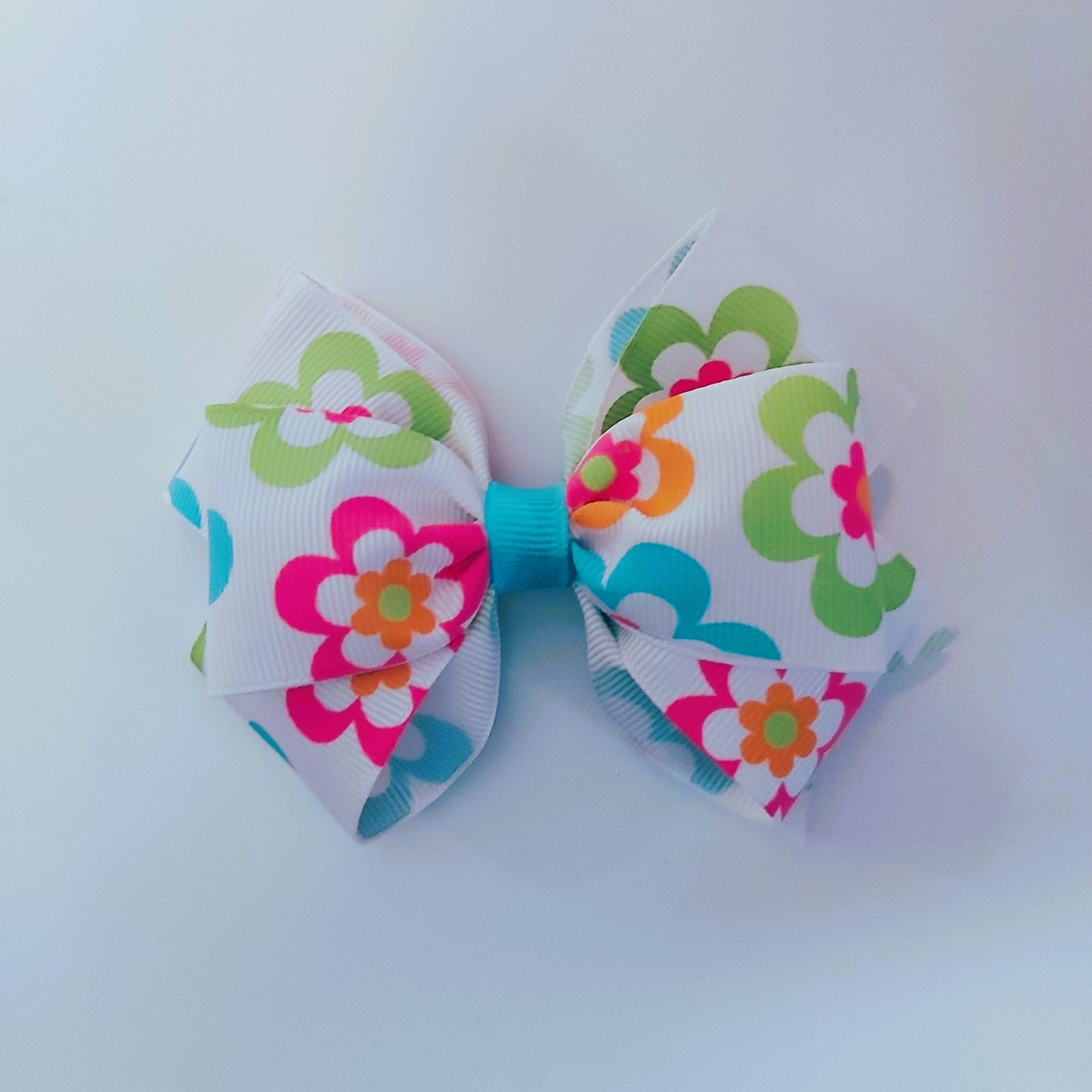Solid Color Hair Bow Pastel Color Hair Bows 4 Inch Hair Bow - Etsy