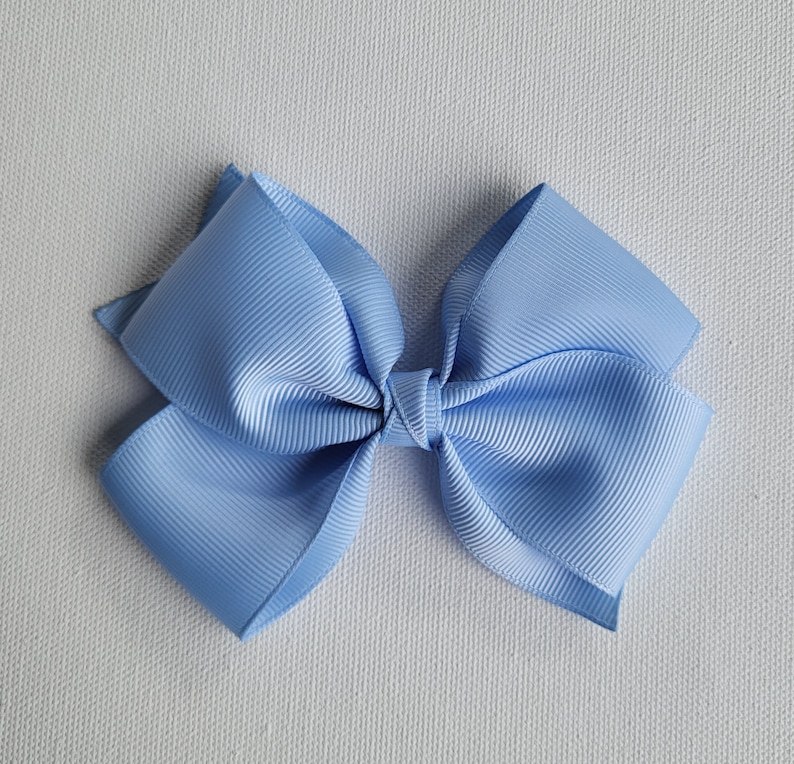 Dusty Blue Hair Bow - 8 Styles - Etsy