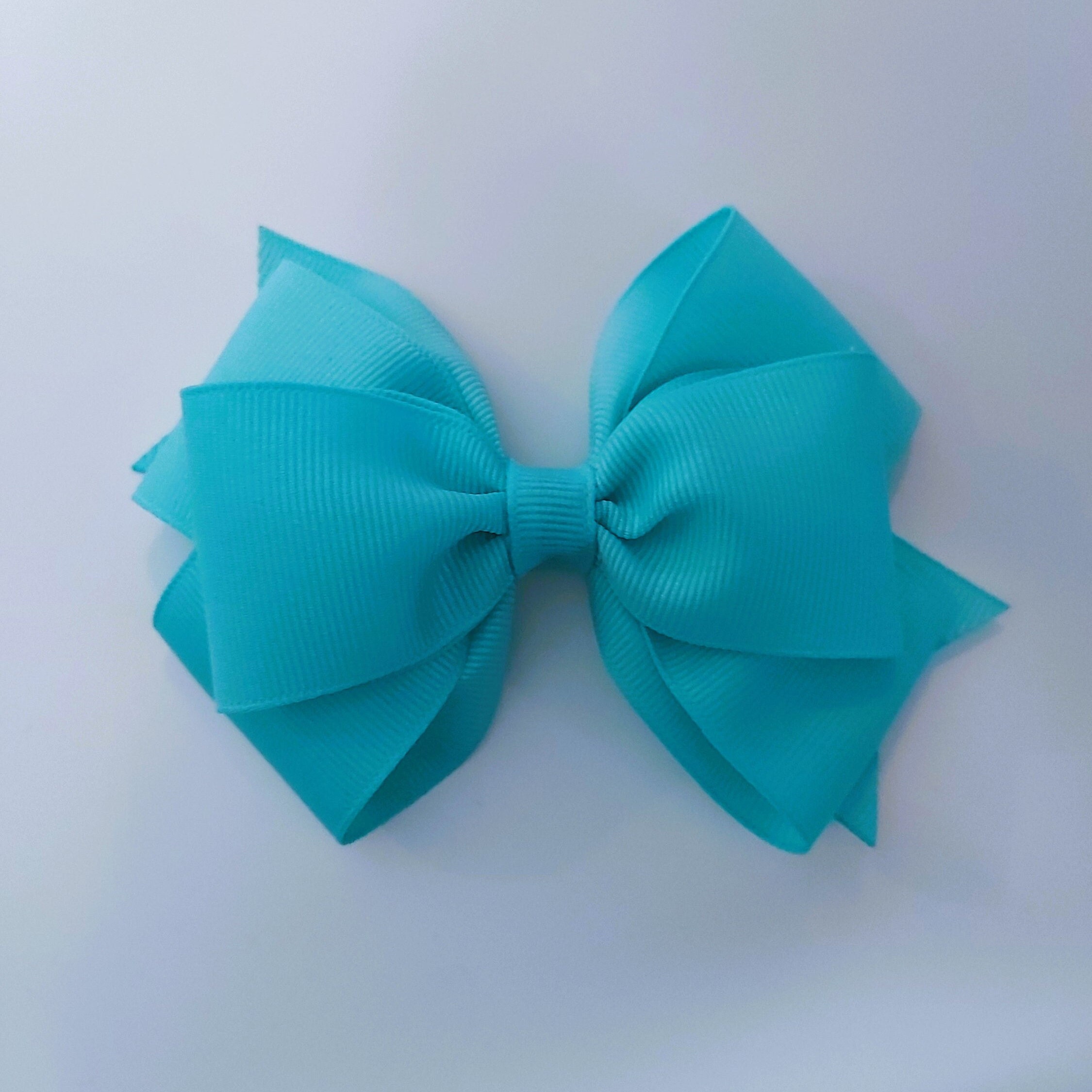 Solid Color Hair Bow Pastel Color Hair Bows 4 Inch Hair Bow - Etsy