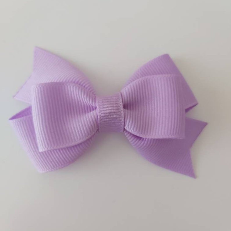 Solid Color Hair Bows Pastel Color Hair Bow Baby Hair Bow - Etsy