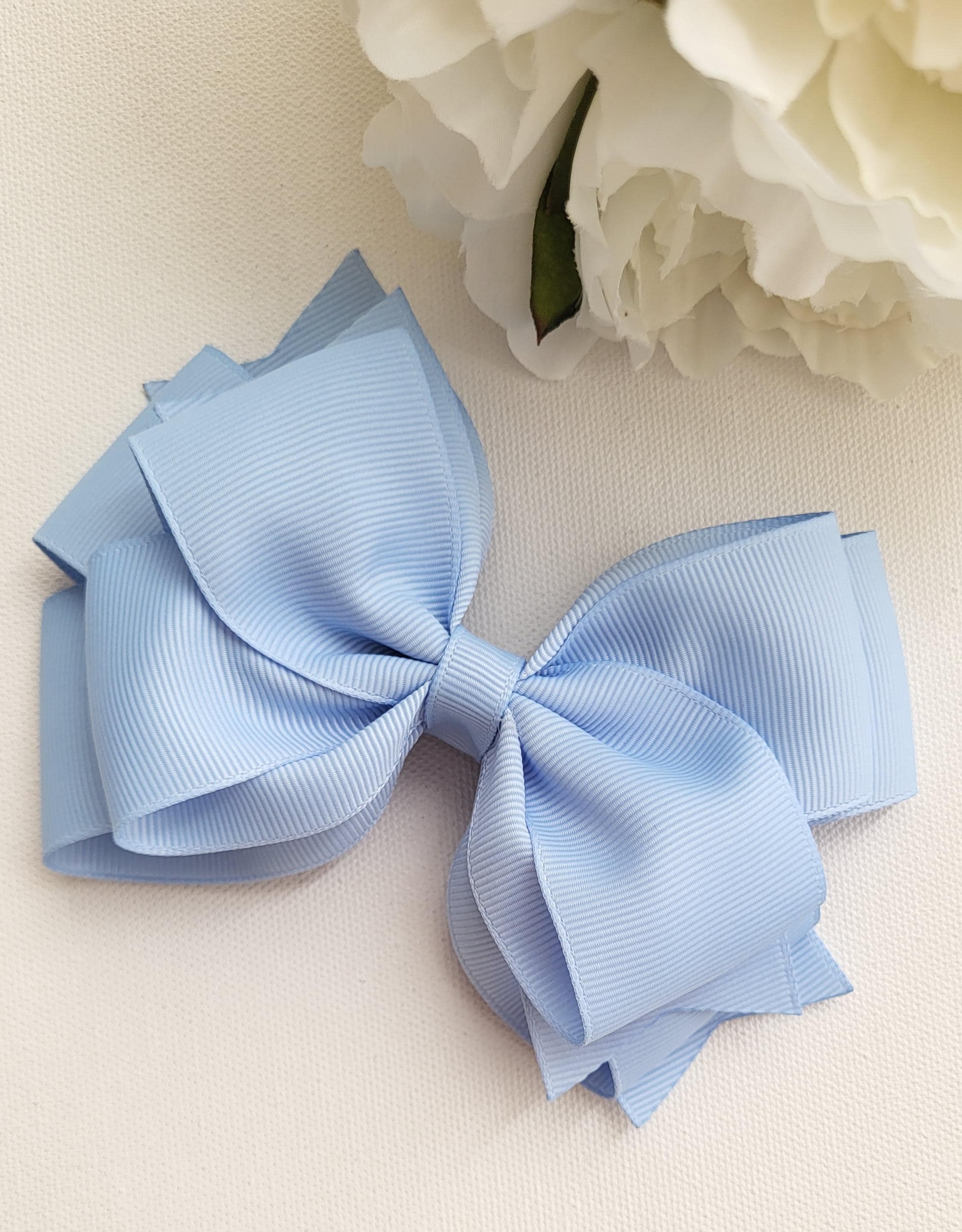 Dusty Blue Hair Bow - 8 Styles - Etsy