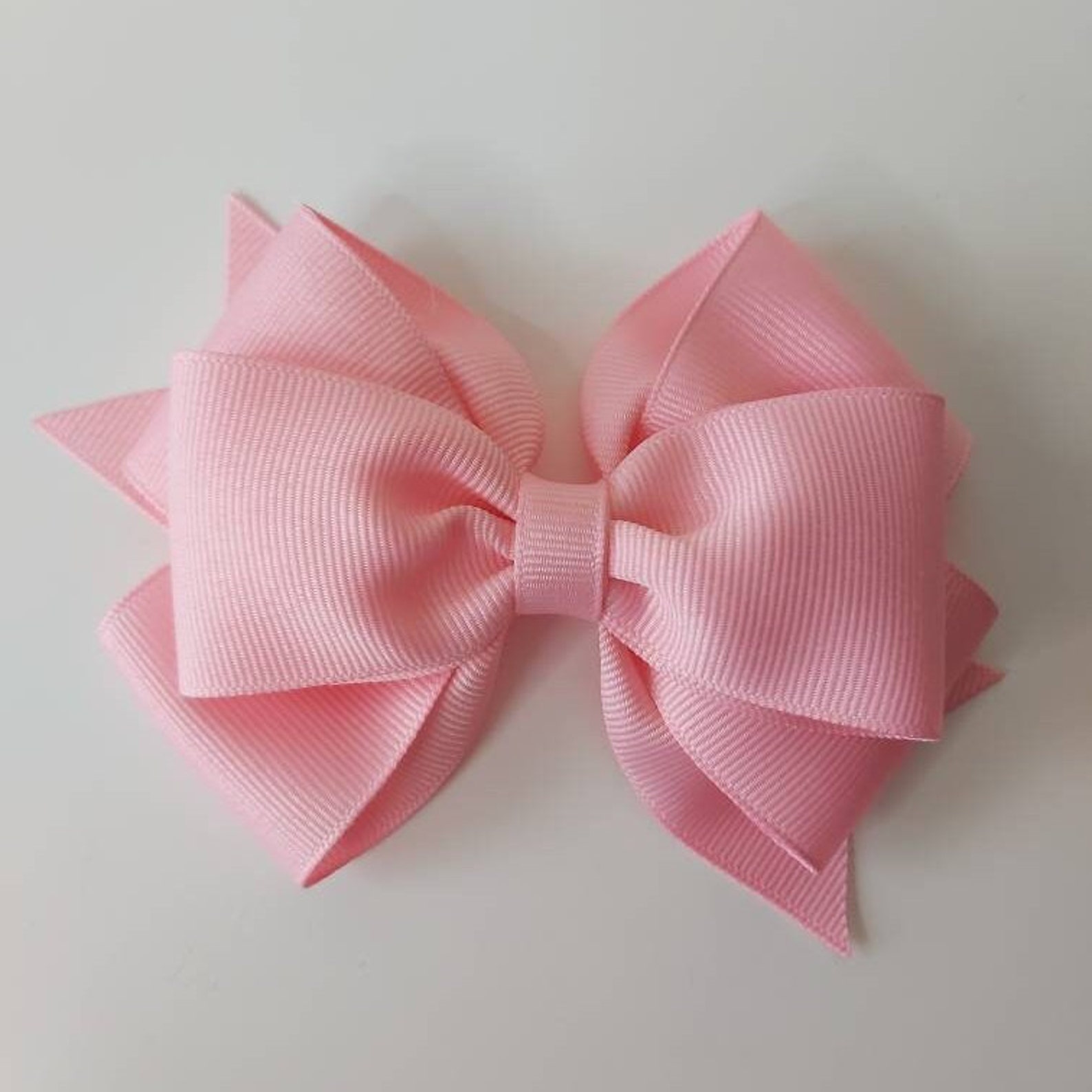 CHOOSE YOUR STYLE Hair Bows Pink Hair Bow Solid Color Hair - Etsy