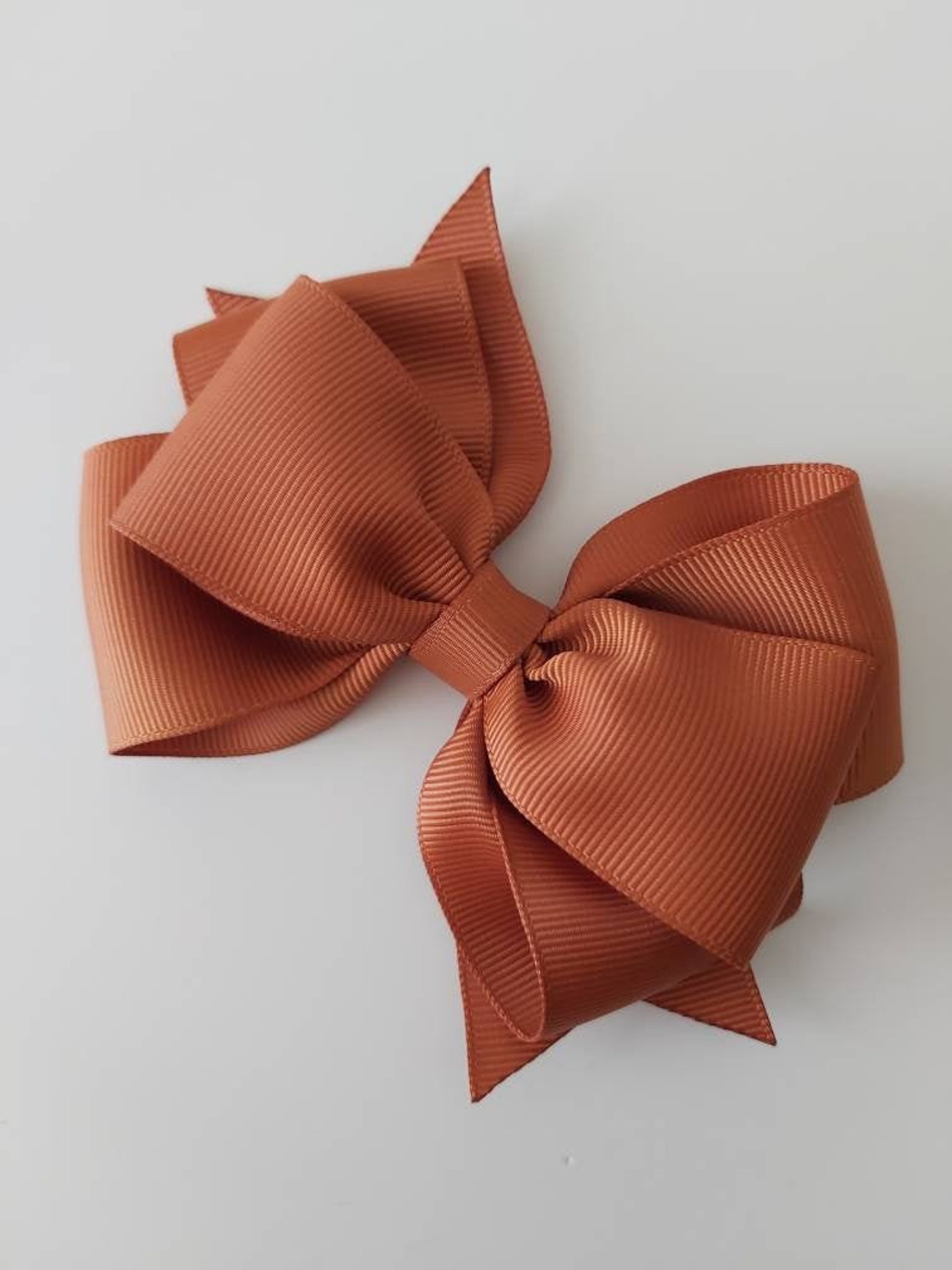 Fall Hair Bows Solid Color Hair Bows Autumn Hair Bows - Etsy