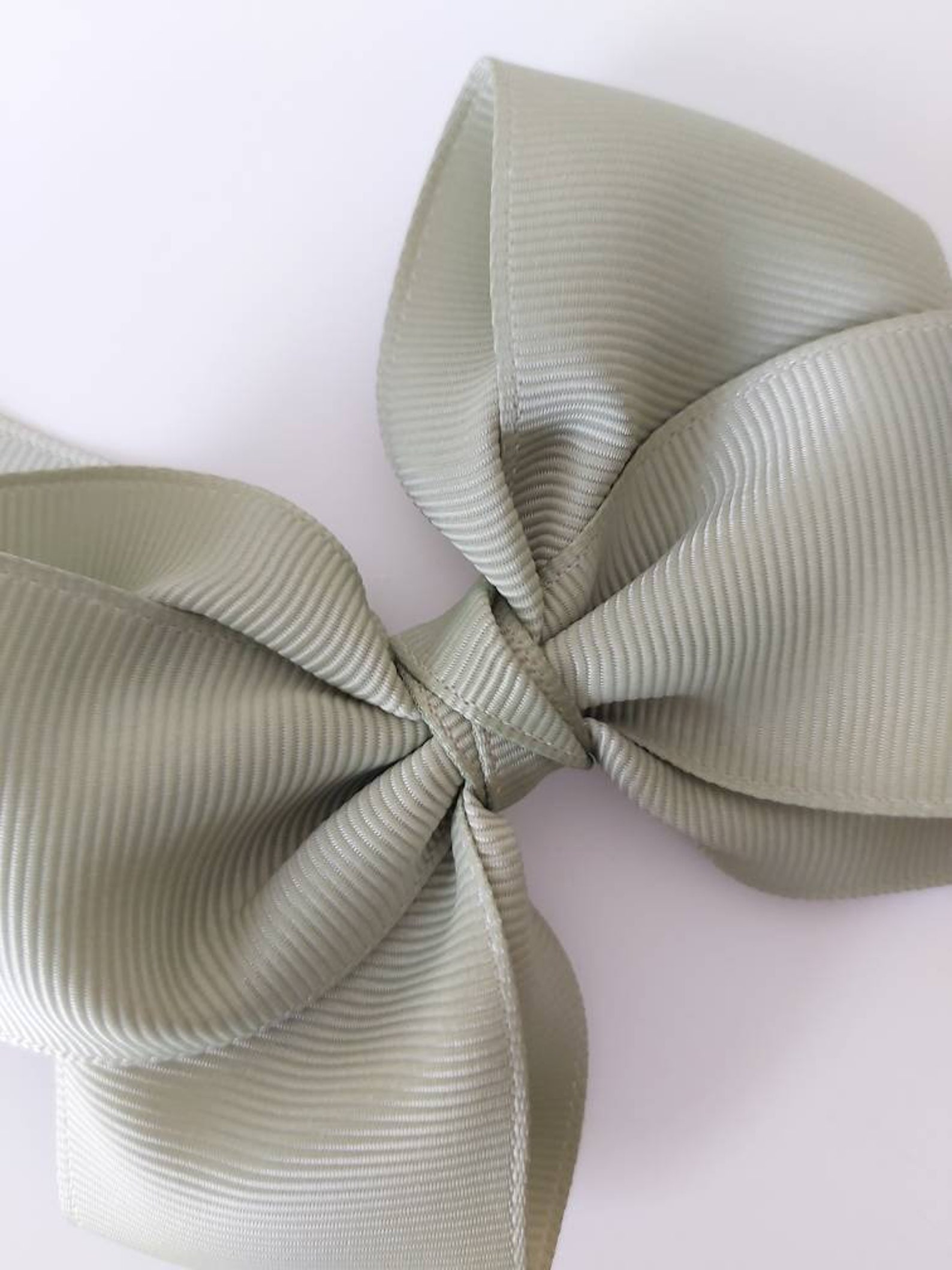 Solid Color Hair Bow Rustic Sage Green Hair Bow 4 Inch Hair - Etsy