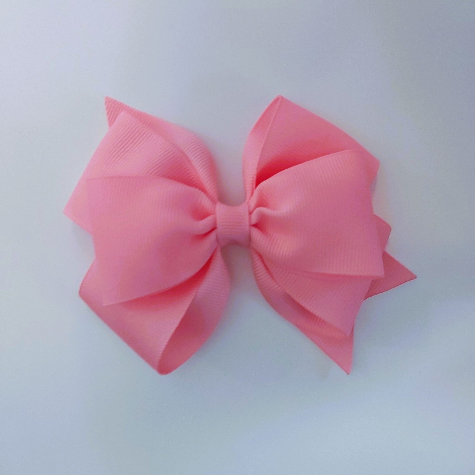 Solid Color Hair Bow Pastel Color Hair Bows 4 Inch Hair Bow - Etsy