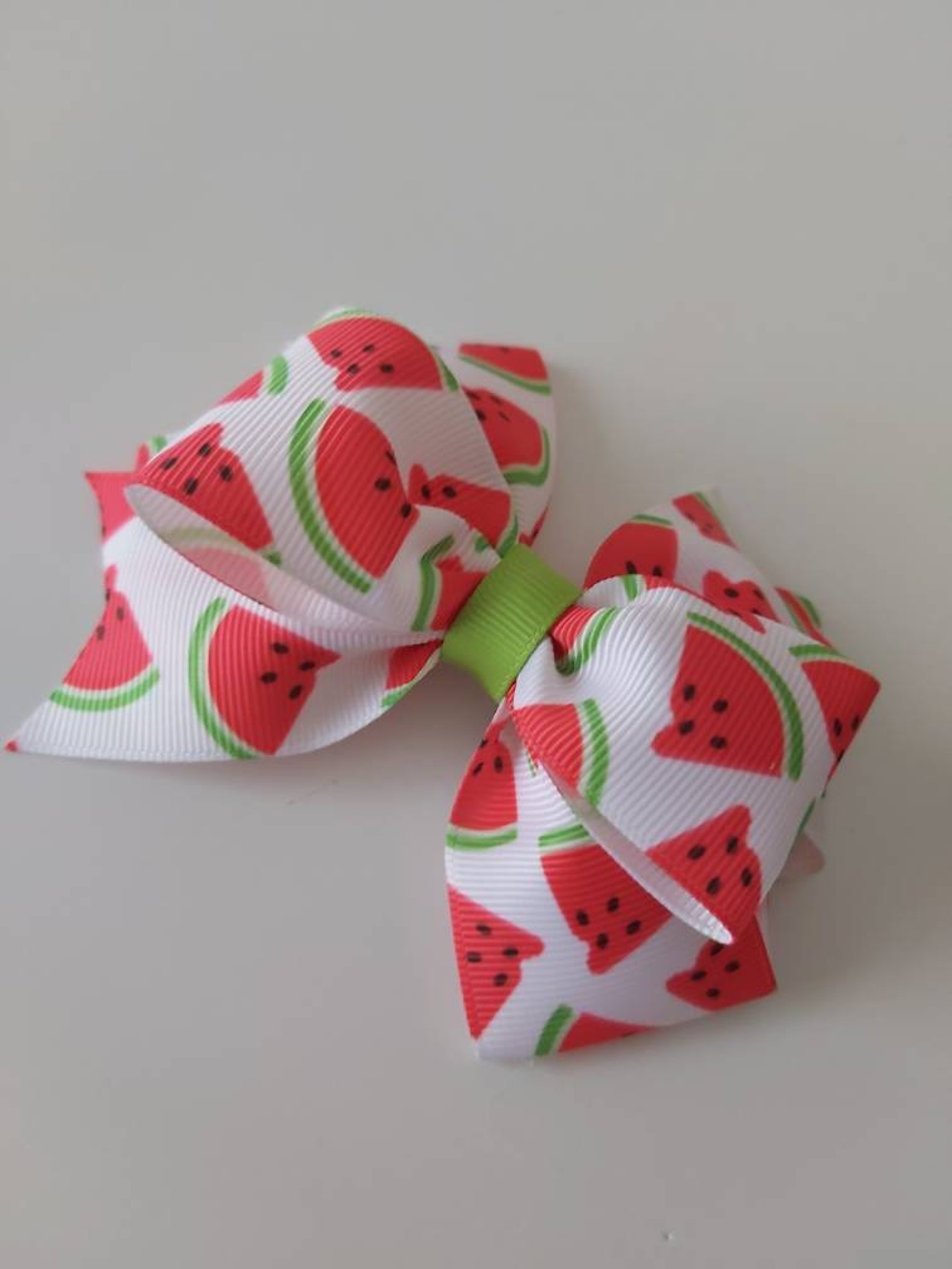Watermelon Hair Bow Watermelon Hair Clip Watermelon - Etsy