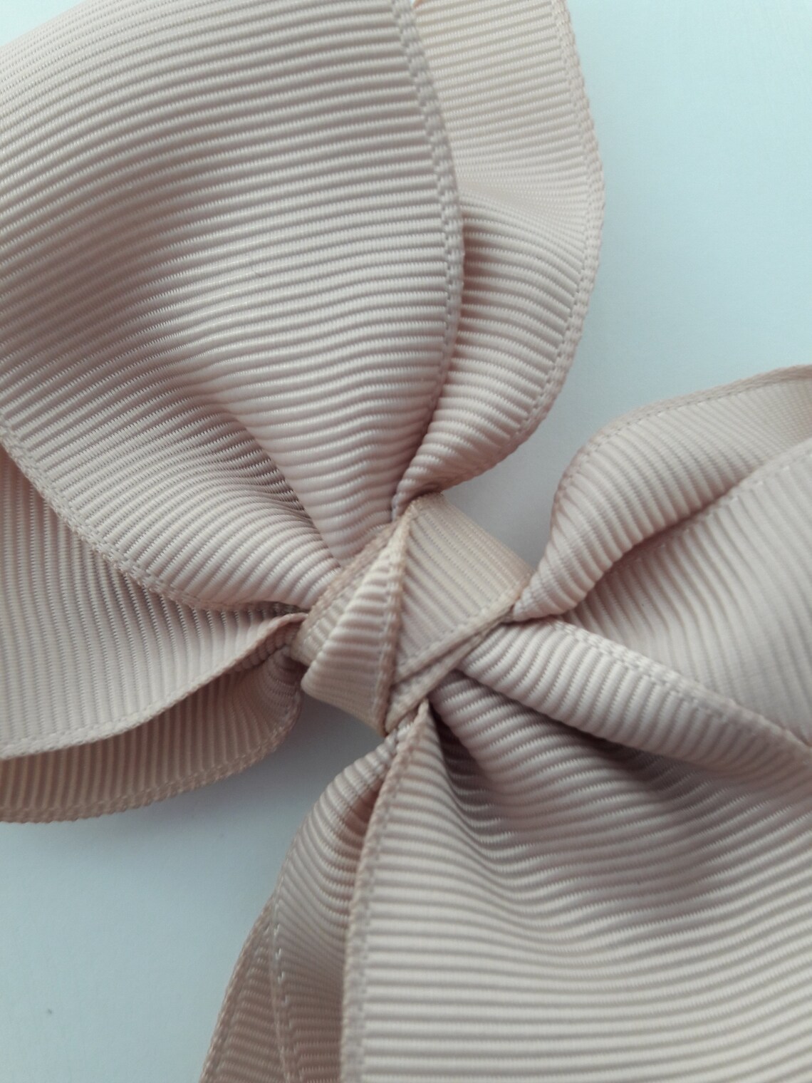 Solid Color Hair Bow, Tan Hair Bow, Khaki Hair Bow, 4 Inch Hair Bow ...