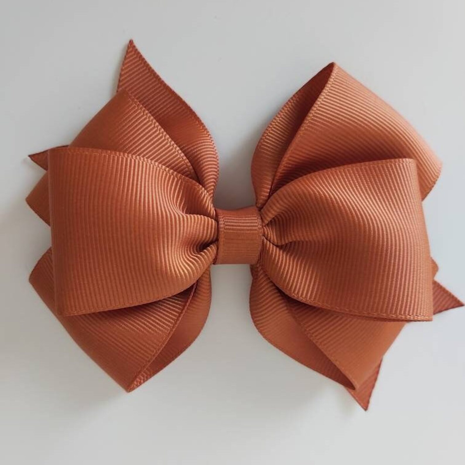 CHOOSE YOUR STYLE Hair Bow Copper Hair Bow Solid Color Hair - Etsy