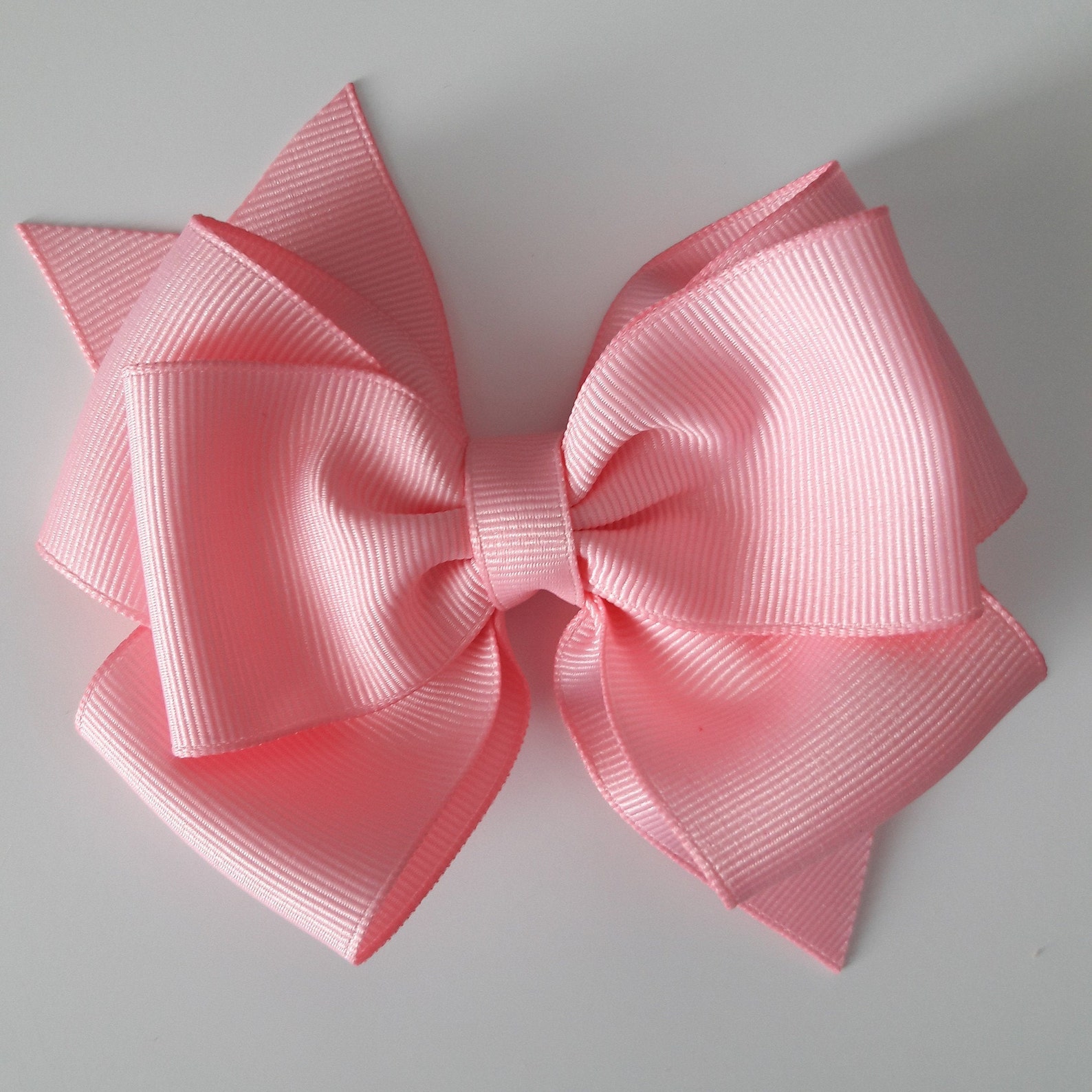 Solid Color Hair Bow Pastel Color Hair Bows 4 Inch Hair Bow | Etsy