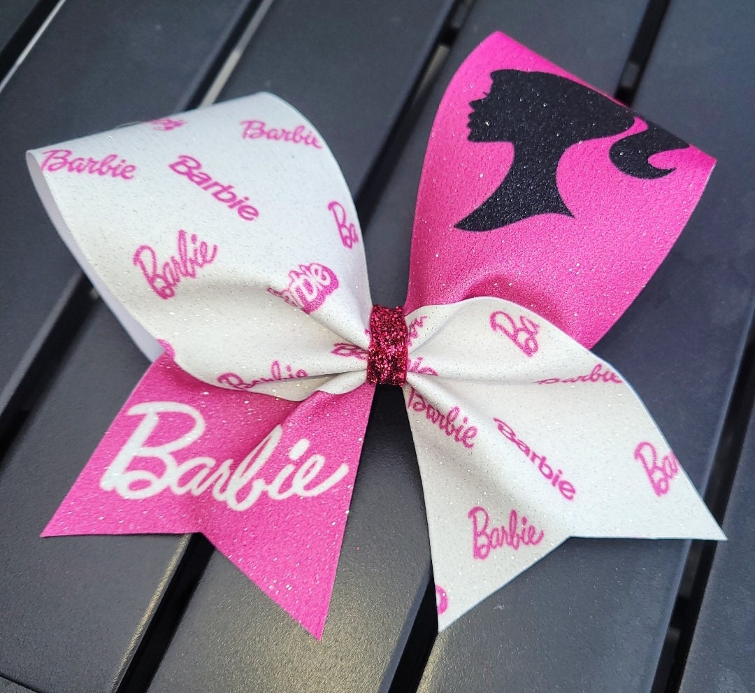 Full Glitter Stiff Vinyl Cheer Bows - Etsy