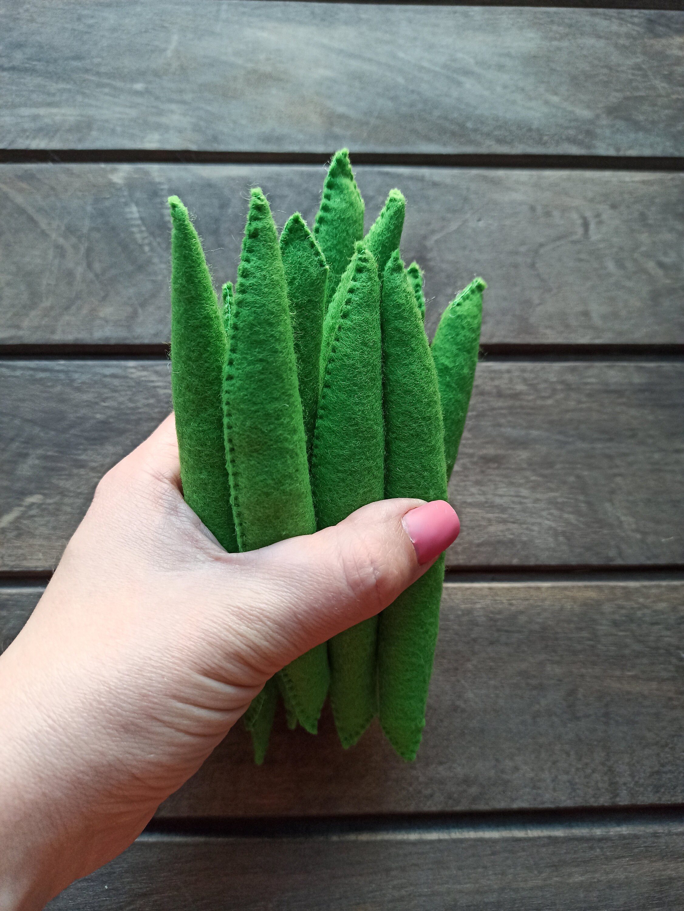 Felt Beans Play Food Set 10 Pieces for Kids Pretend Play Fun Play Food ...
