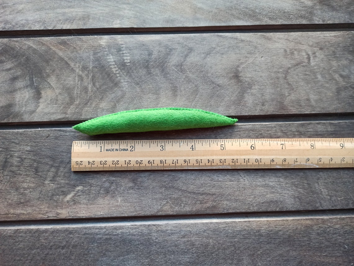 Felt Beans Play Food Set 10 Pieces for Kids Pretend Play Fun Play Food ...