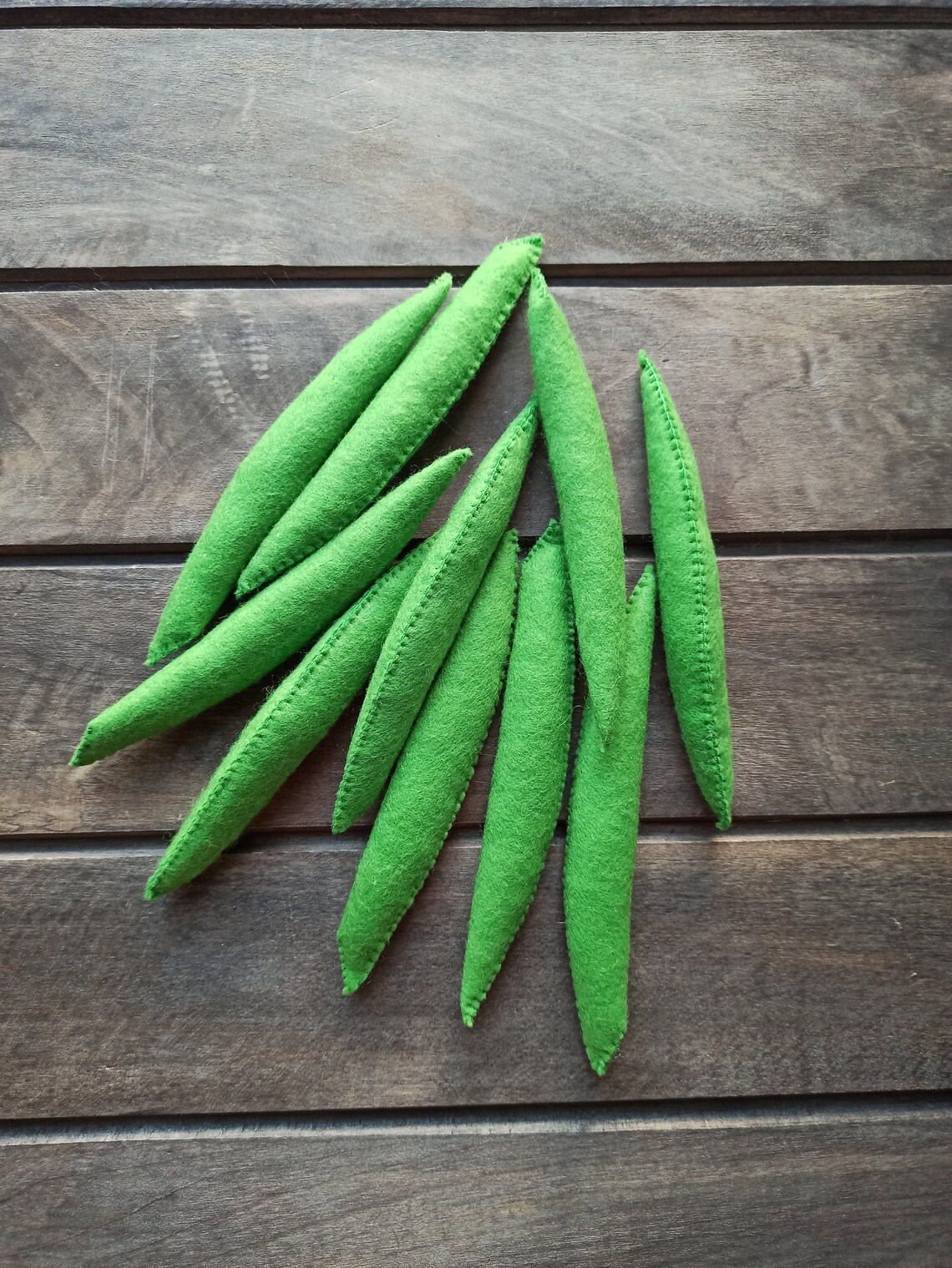 Felt Beans Play Food Set 10 Pieces for Kids Pretend Play Fun Play Food ...