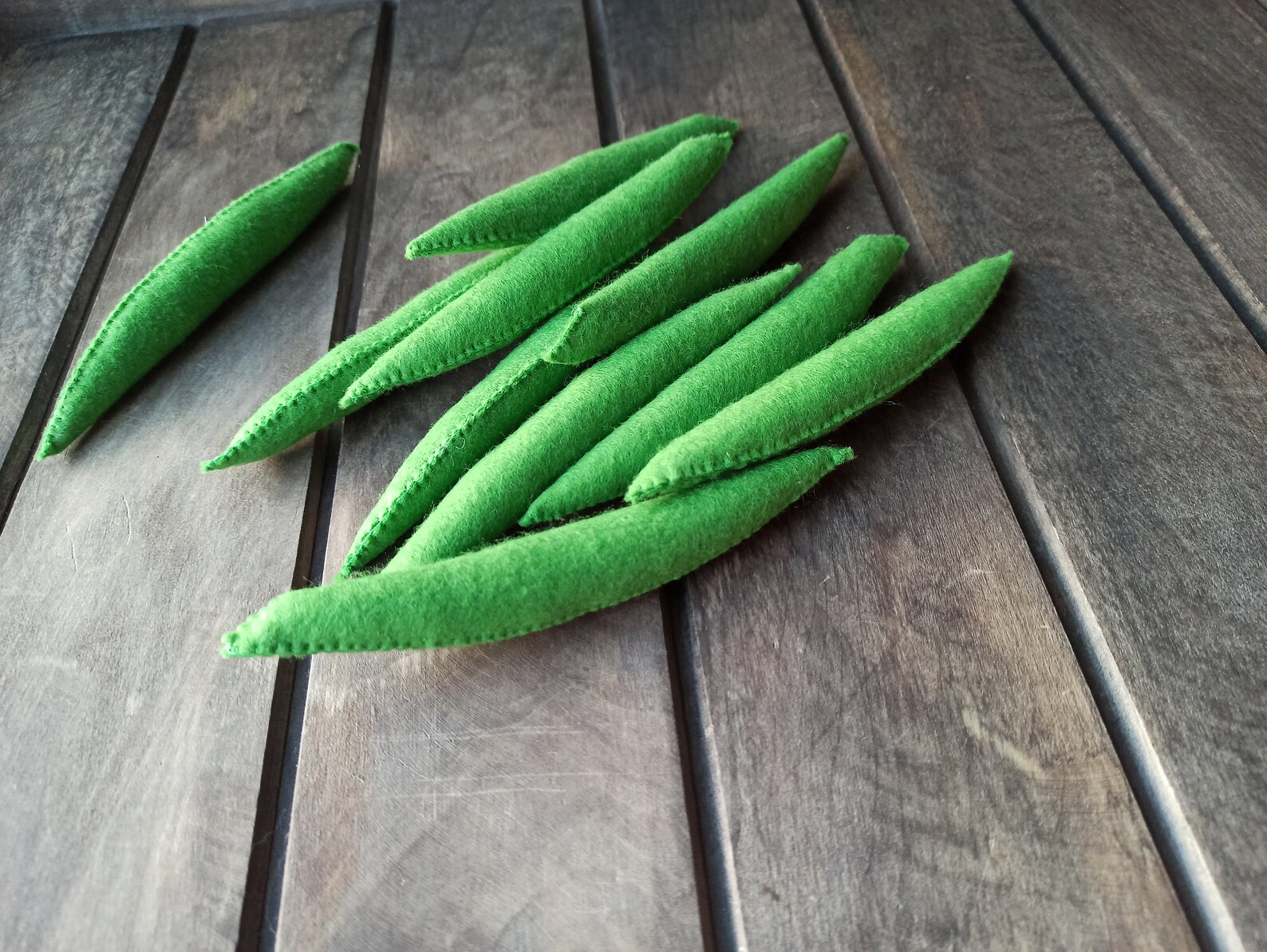 Felt Beans Play Food Set 10 Pieces for Kids Pretend Play Fun Play Food ...