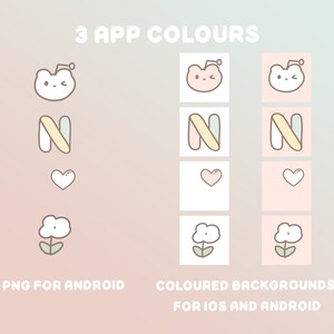 Simple Flowers IOS, Ipados and Android Icons Pack Phone Theme - Etsy