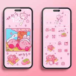 Sakura IOS, Ipados and Android Icons Pack - Etsy