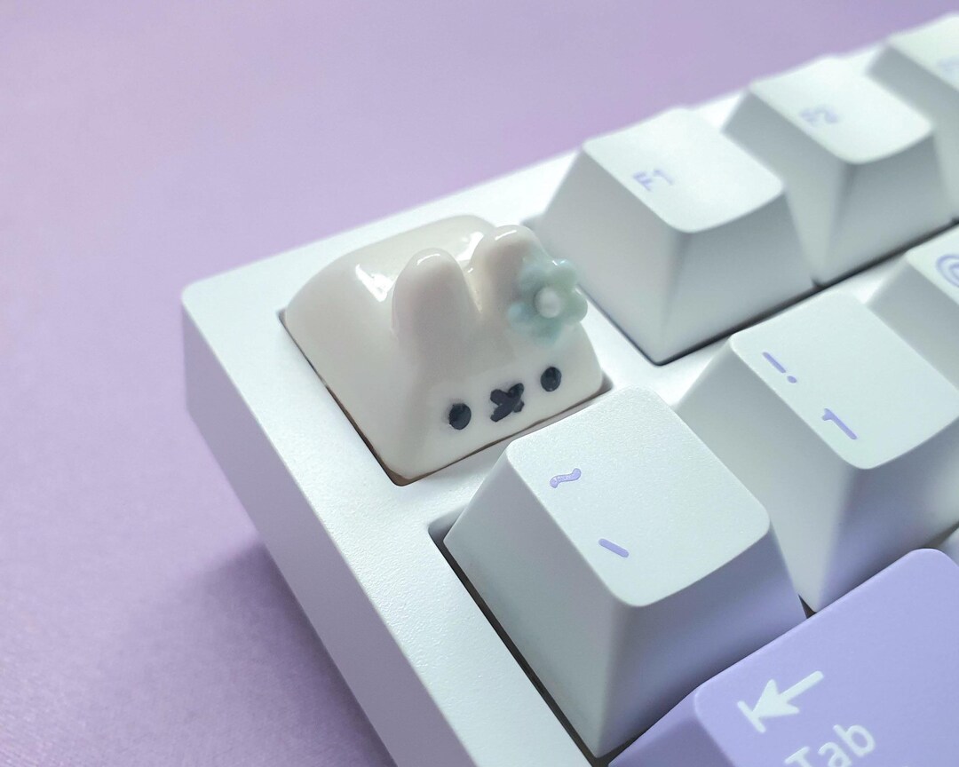 Miffy Chibi Handmade Artisan Keycap | Anime Keycap | XDA PBT ...