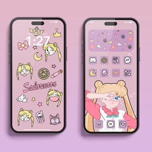 Anime IOS, Ipados and Android Icons Pack Phone Theme - Etsy