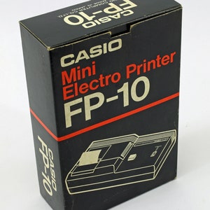 Casio FP-10 Mini Electro Printer - Etsy