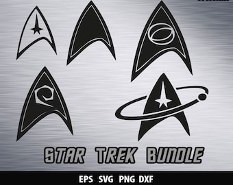 Star trek svg | Etsy