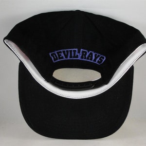 Kids Youth Size MLB Tampa Bay Devil Rays Vintage Snapback Hat - Etsy