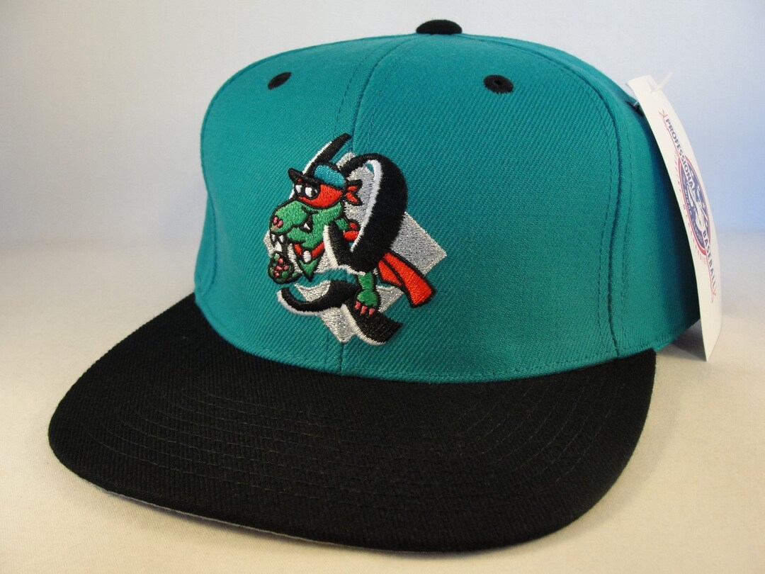 Rancho Cucamonga Quakes Minor League Baseball Vintage Snapback Hat Teal ...