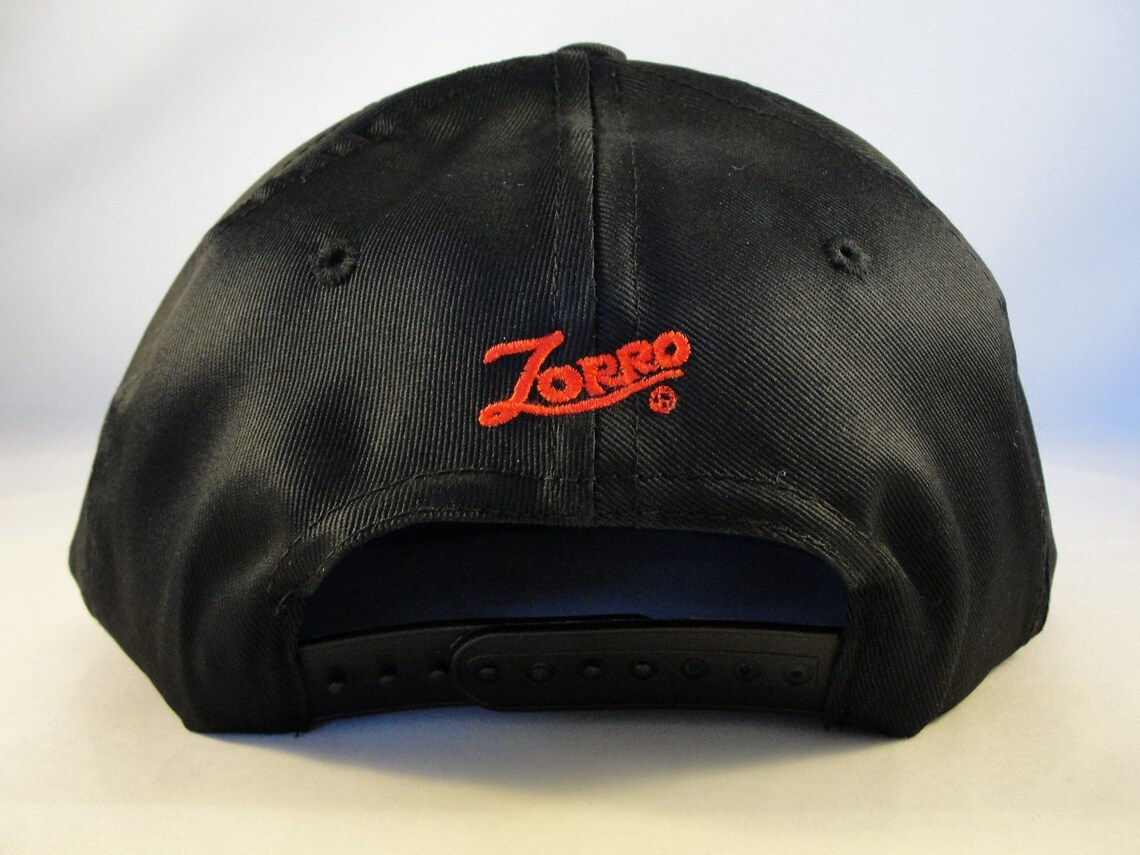 Kids Youth Size Zorro Vintage Snapback Hat Cap Black New With - Etsy