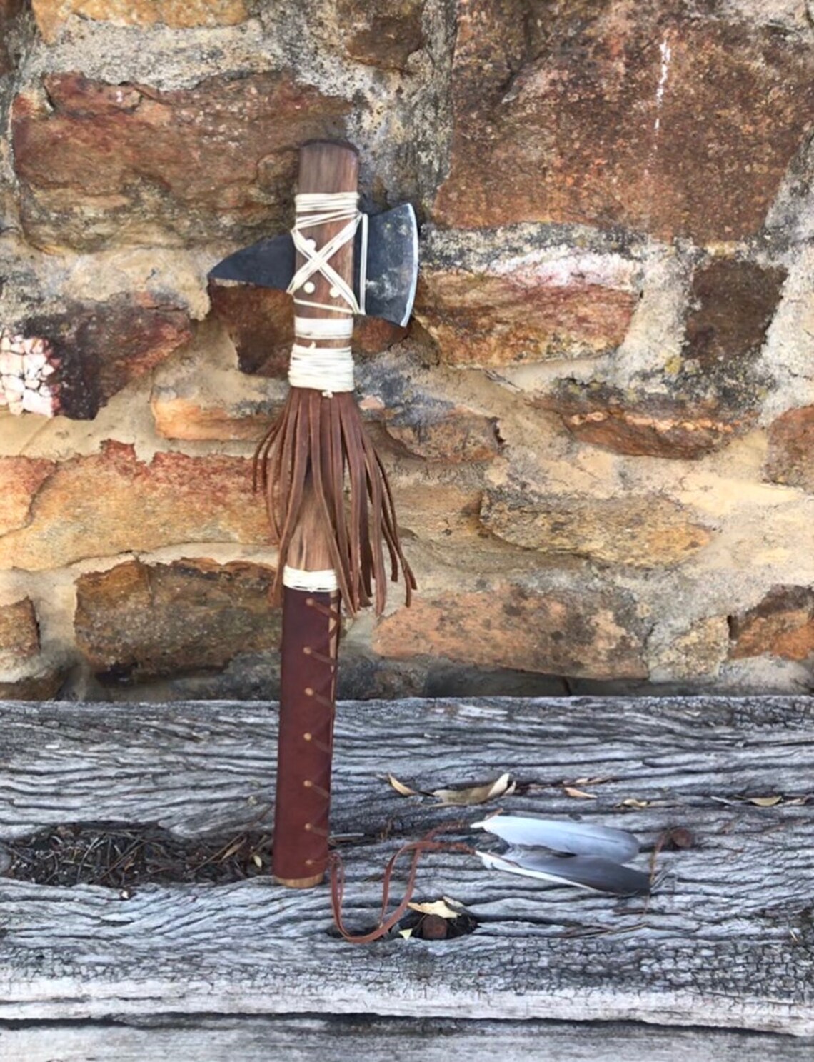 Hand Forged Rustic Primitive Tomahawk - Etsy