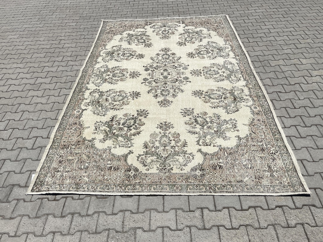 7.6x12 F,turkish Rug,oushak Rug,vintage Rug,handmade Rug,anatolian Rug ...