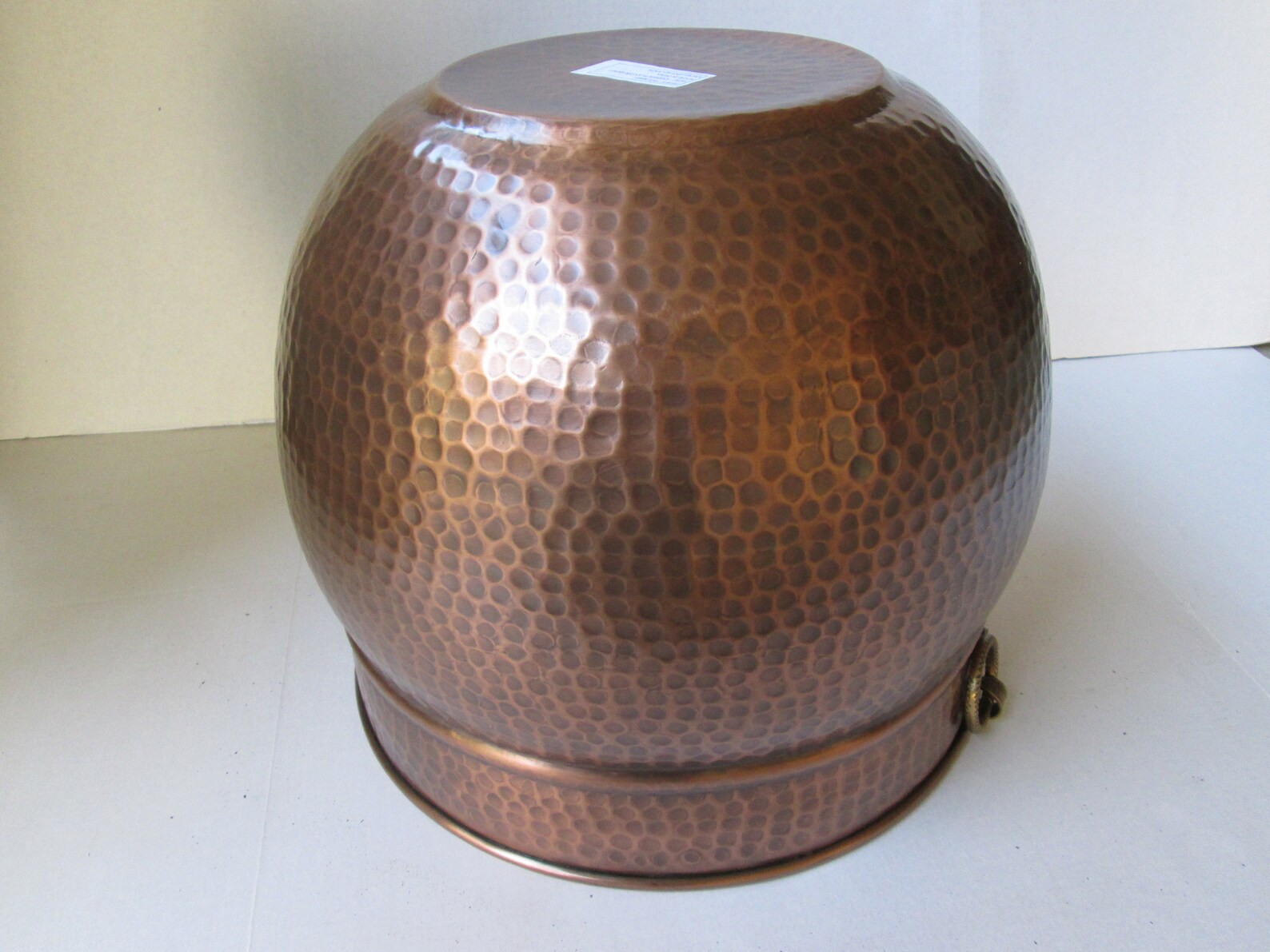 Large Solid Copper Planter 15d X 14h Hand Hammered - Etsy