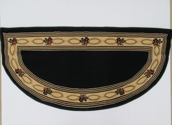 Half Round Area Rug 47.5L X 23.5 D Thick 11mm Pile Height. - Etsy