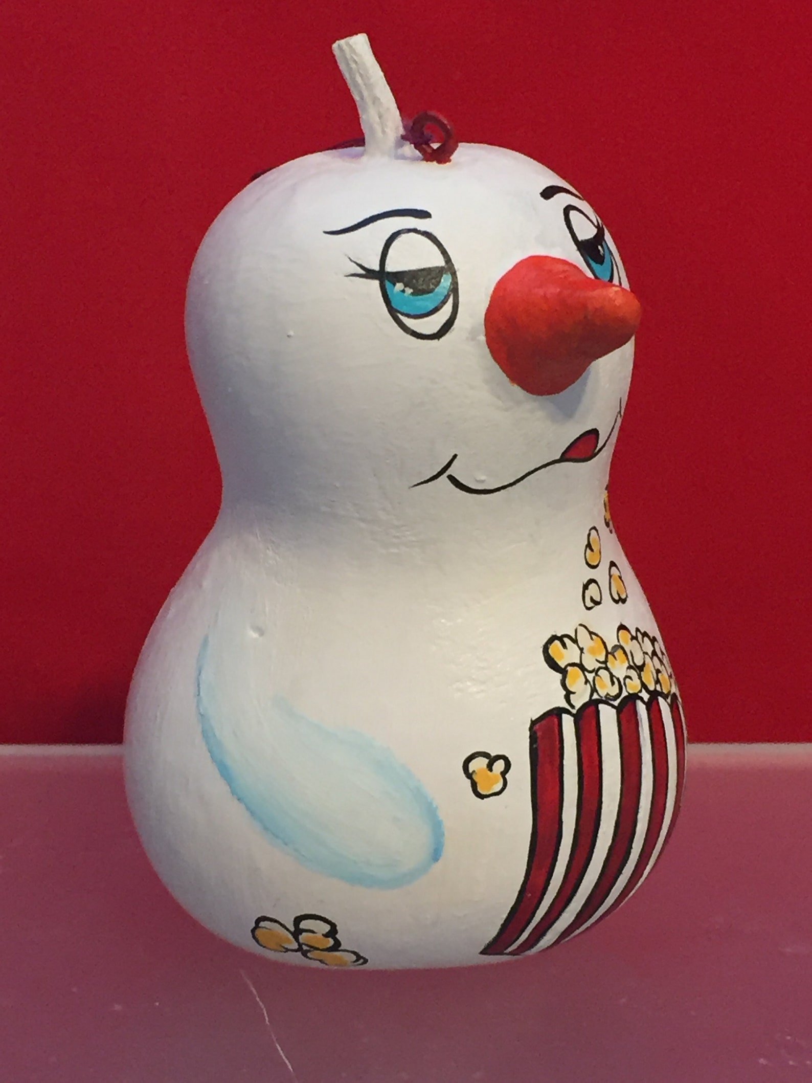 Snowman - Bag of Popcorn - Etsy