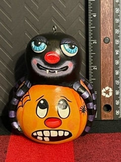 Halloween - Pumpkin Spiders - Etsy