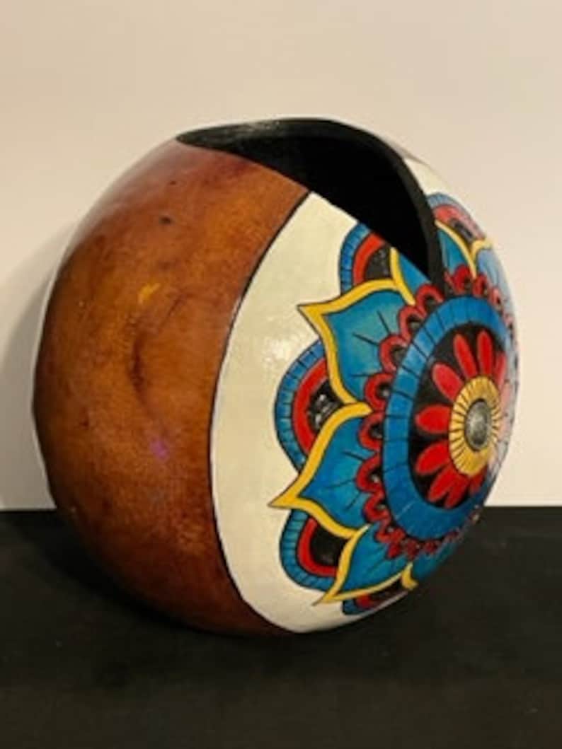 Vase - Native American Design Planter - Etsy