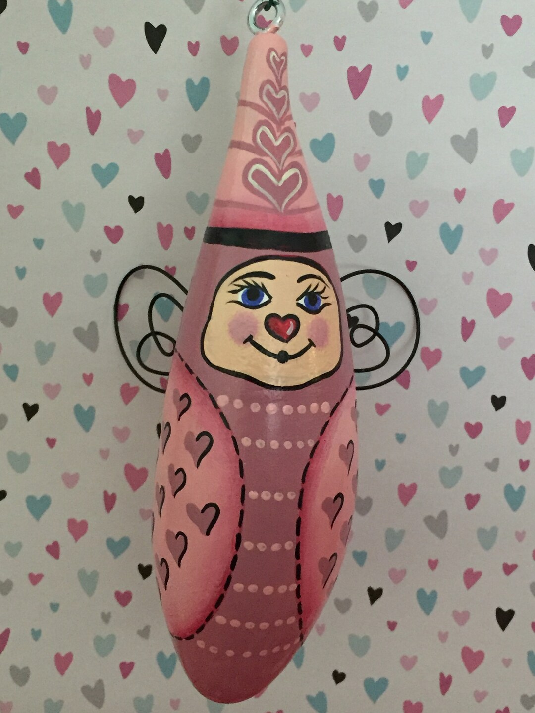 Valentine Pink Ladybug - Etsy