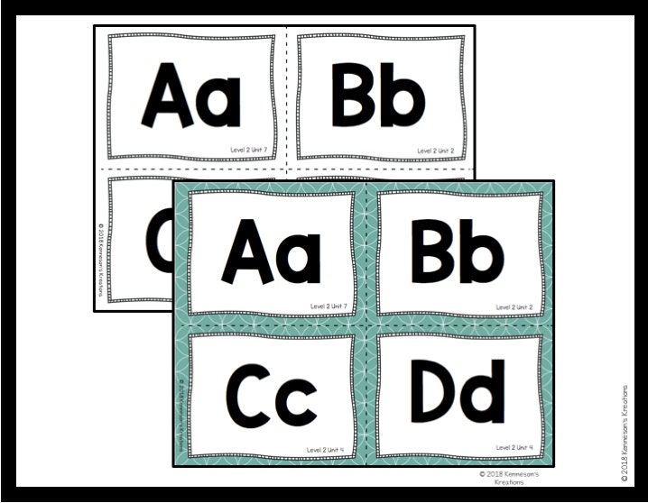 Online ESL Teaching Alphabet Flashcards (vipkid Level 2 ) - Etsy