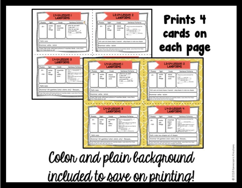 Online ESL Teaching Lesson Planning Prep Cards vipkid Level 4 - Etsy