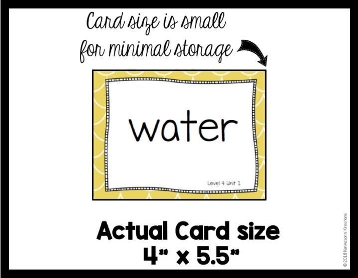 Online ESL Teaching Sight Words VIPKID Level 4 - Etsy