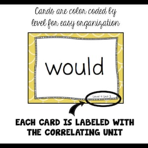 Online ESL Teaching Sight Words (VIPKID Level 4) - Etsy