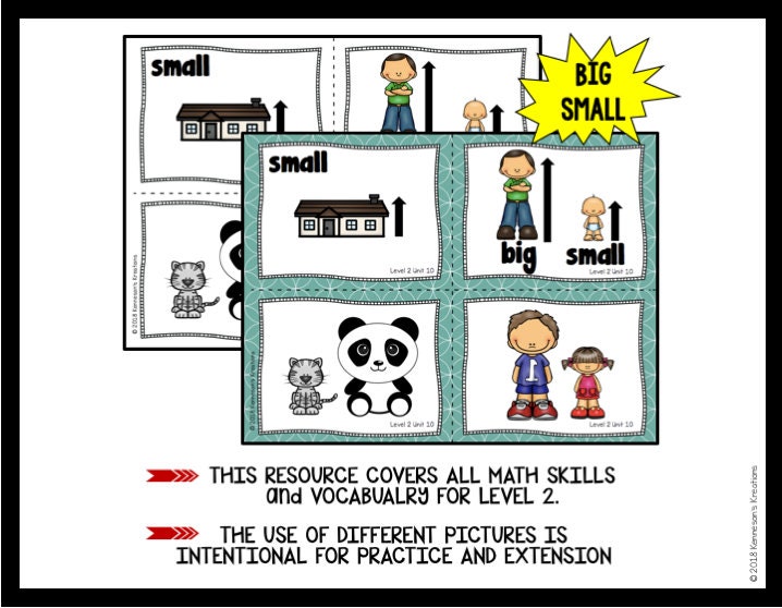 Online ESL Teaching Math Flashcards vipkid Level 2 - Etsy