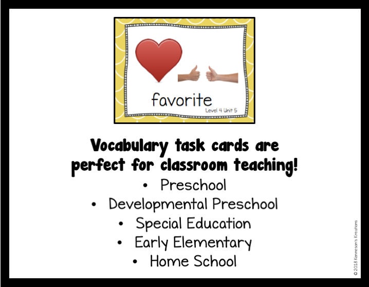 Online ESL Teaching Vocabulary Flashcards (vipkid Level 4) - Etsy