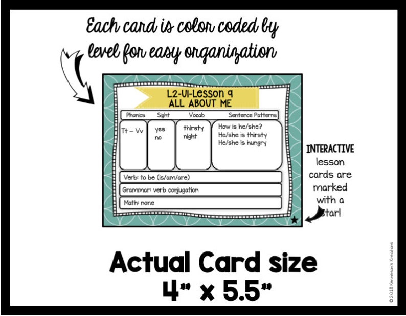 Online ESL Teaching Lesson Prep Cards vipkid Level 2 INCLUDES ...