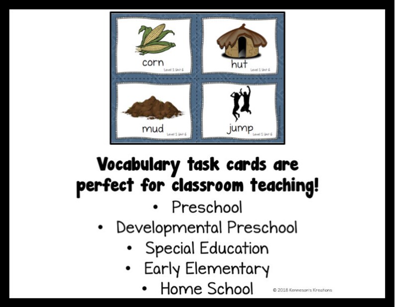 Online ESL Teaching VIPKID Level 1 Vocabulary Prop Cards - Etsy